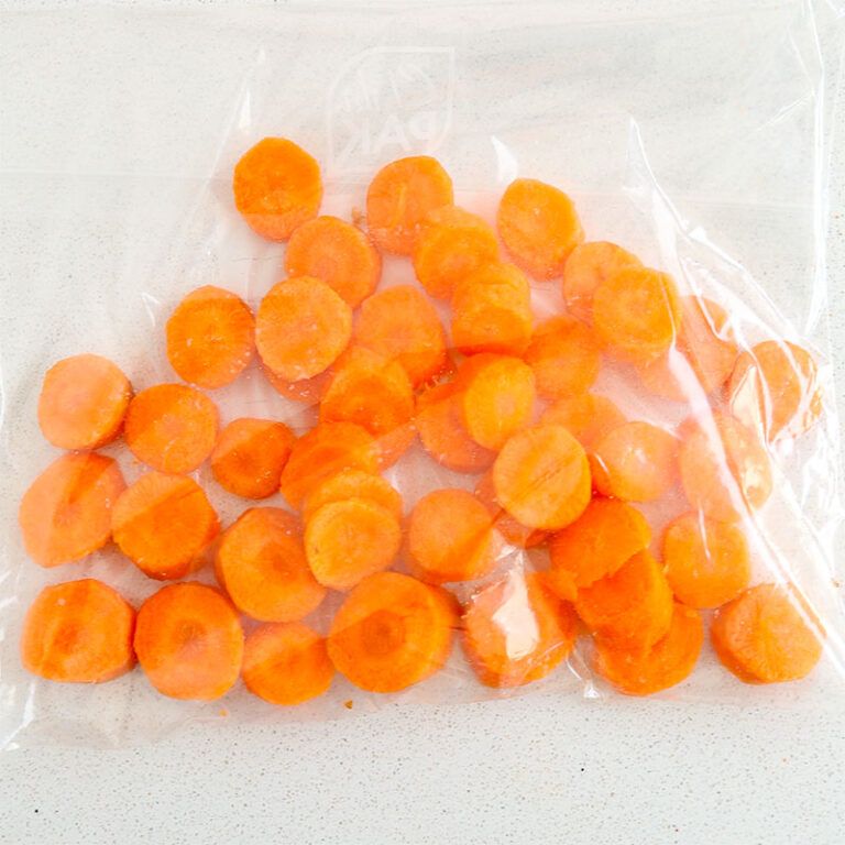 Comment congeler des carottes pour mieux les conserver
