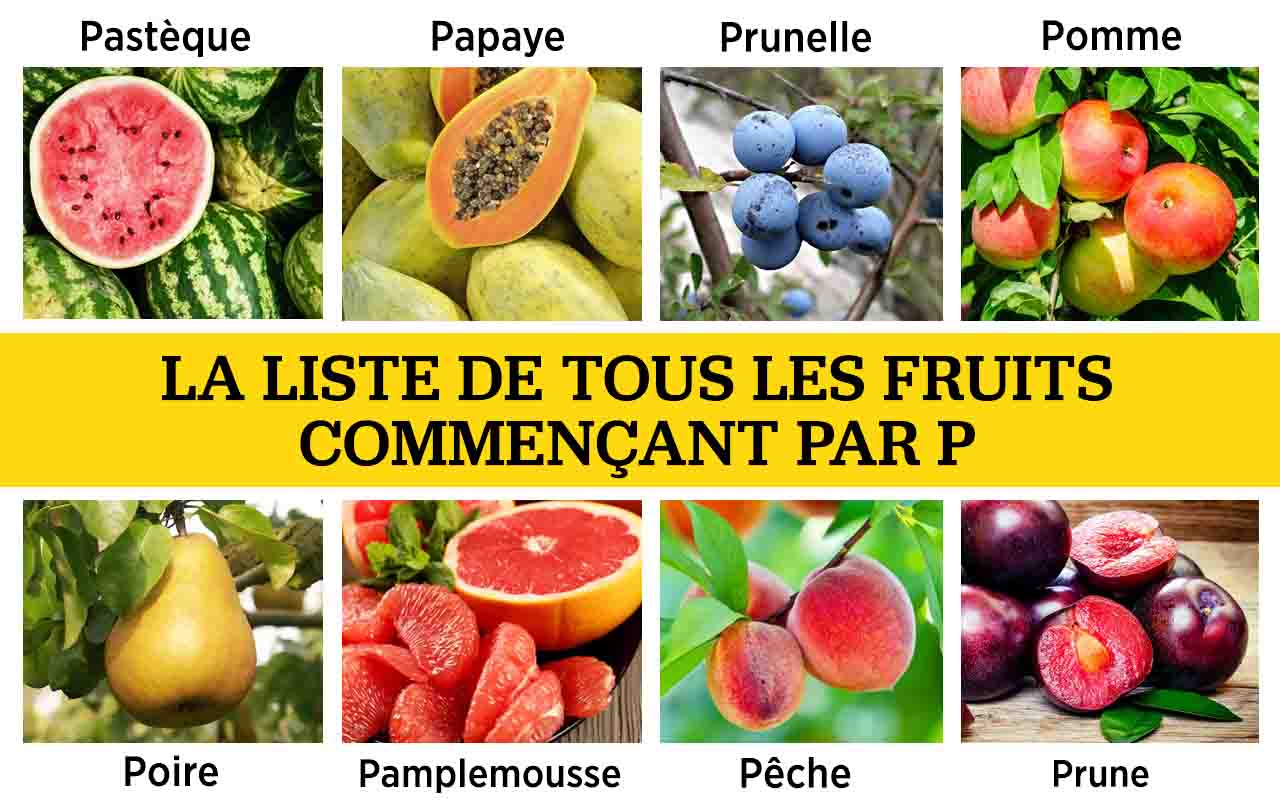 Fruit en V : liste de tous les fruits commençant par V - Recette Facile