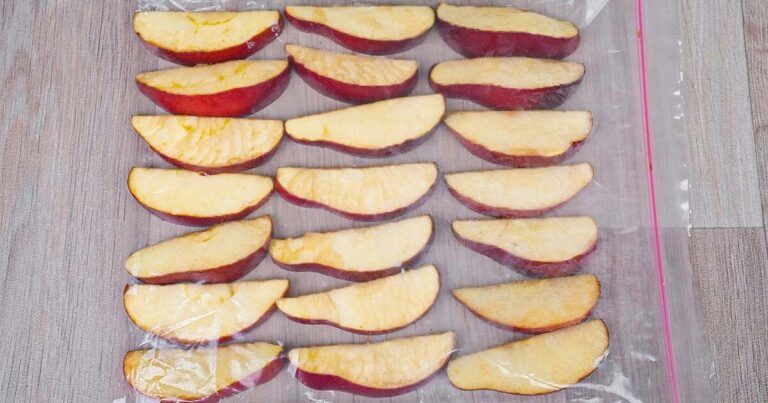Comment congeler et conserver les pommes